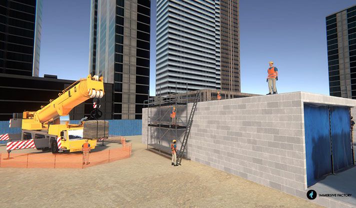 Hazard Spotting - Construction site per Immersive Factory