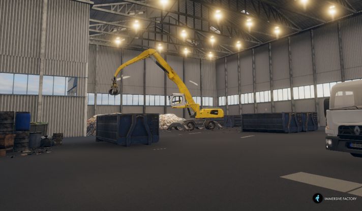 Circulation and Co-Activity - Industrial Site per Immersive Factory